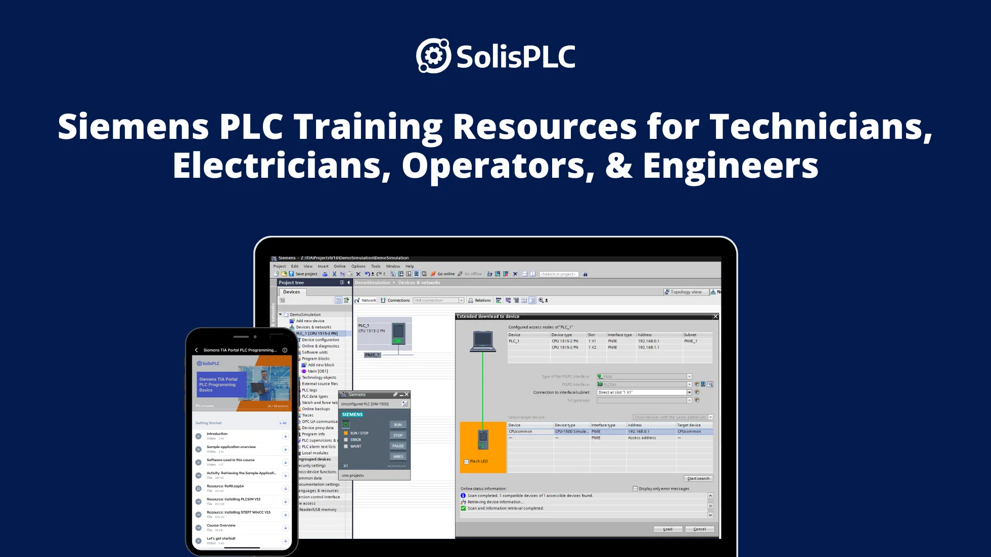 Siemens PLC Training | Free Tutorials & Courses